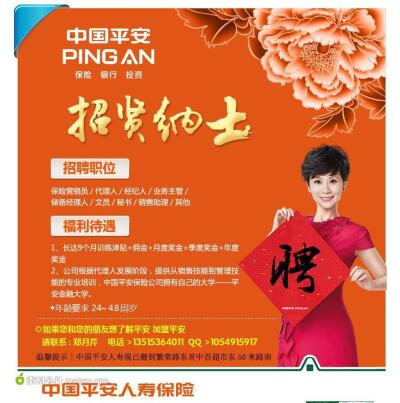 安心保险招聘截图