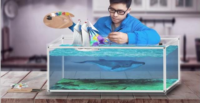 大鱼缸换水的全过程图标