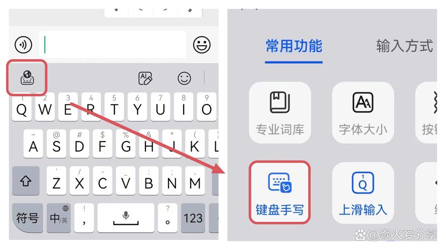 手机小写字母输入法图标