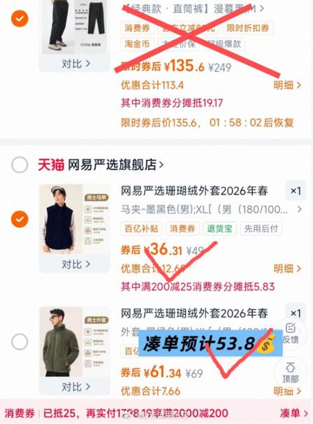 淘最严选如何付款