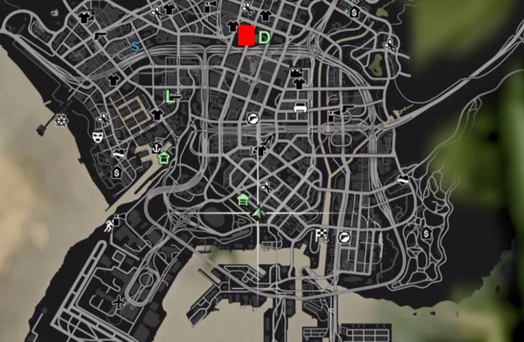 gta5梅萨警察局在哪图标