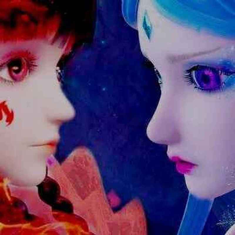 我想看冰公主和火公主图标