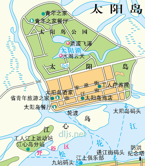 哈尔滨地图旅游地图图标