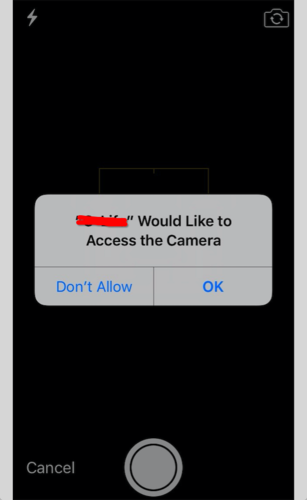 ios相机权限不见了图标