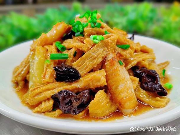 葱香腐竹的做法图标