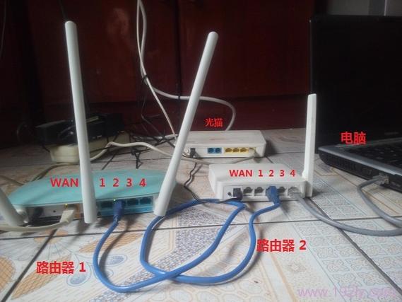 一个猫两个无线路由器图标