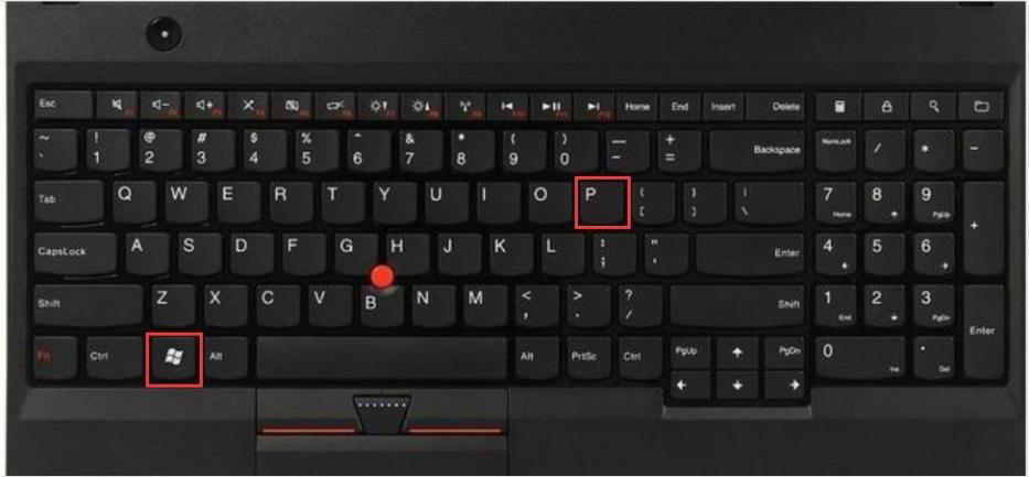win10投屏快捷键图标