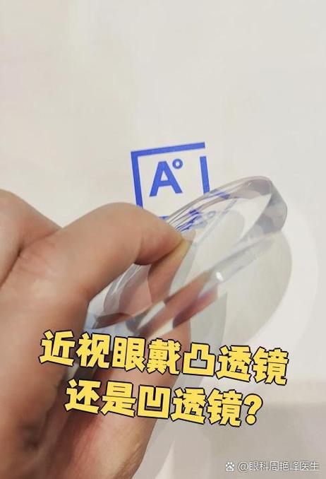 近视镜是凸透镜还是凹透镜图标