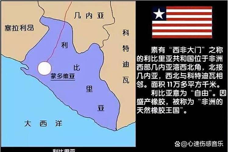利比利亚人口面积多少图标