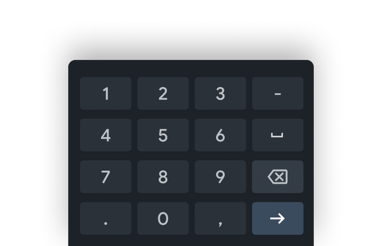 默认是数字的输入法截图