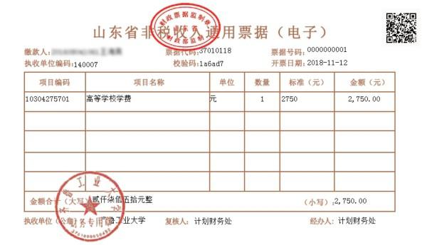 山东财政电子票据下载图标
