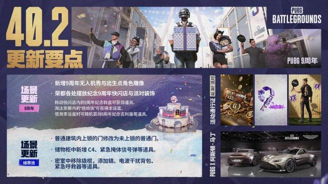 《PUBG》40.2版本更新图标