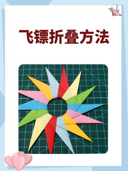 飞镖怎么折图标