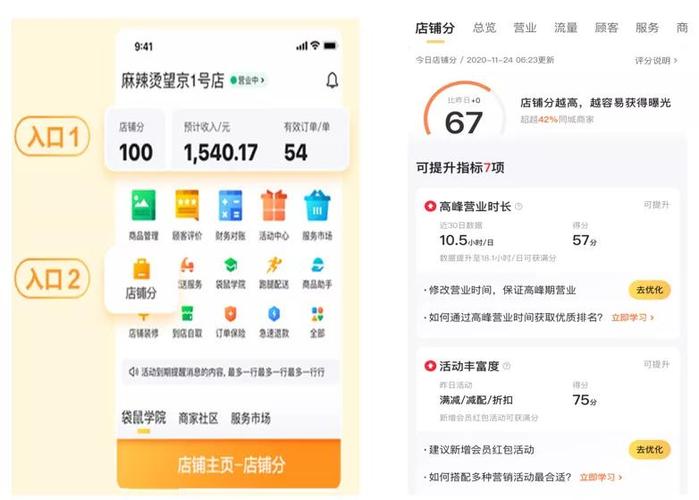 美团商家评分图标
