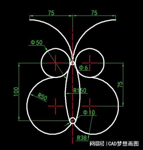cad怎么把交点标出来图标
