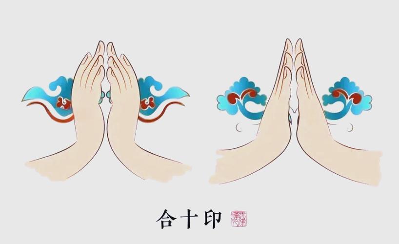 微信发三个双手合十什么意思图标
