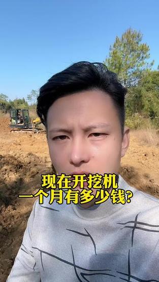 自己有台挖机一个月可以赚多少图标