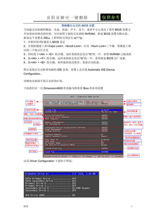 戴尔电脑主板bios设置图标