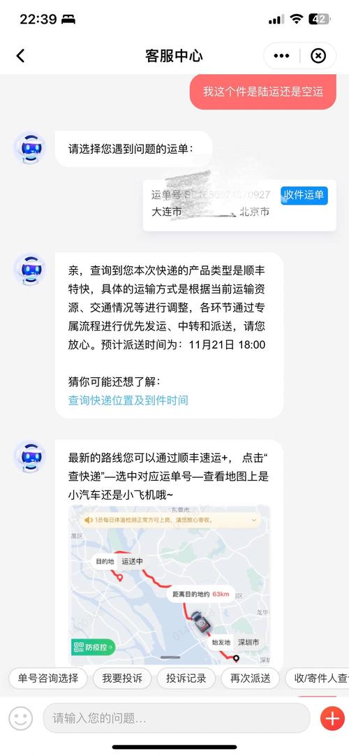 顺丰到付是空运吗图标