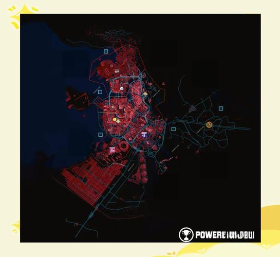 2077赛博朋克地图图标