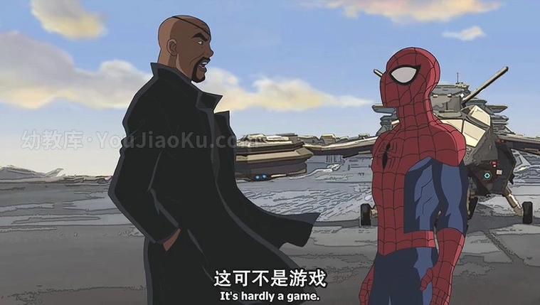 终极蜘蛛第二季英语