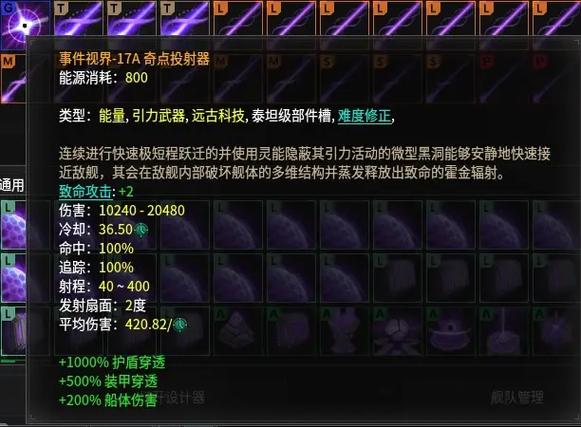 群星什么武器最好