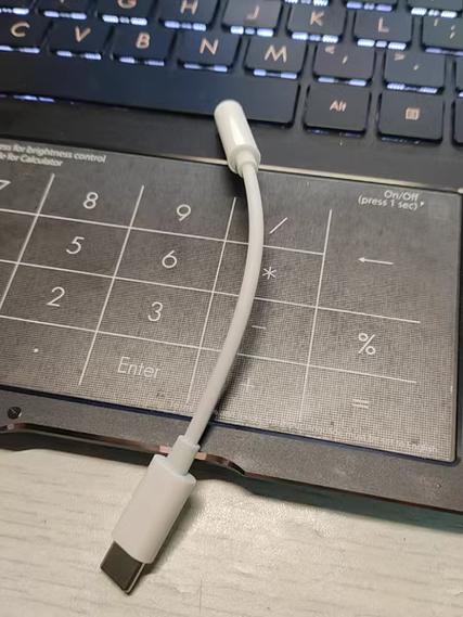 华为手机音频转接线图标
