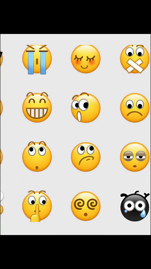 苹果emoji表情大全复制图标