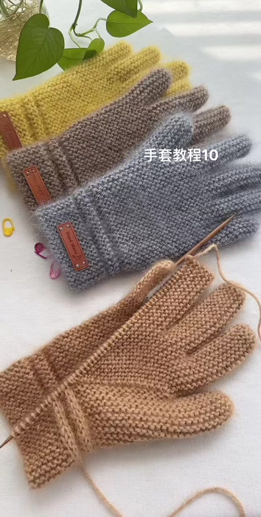 毛线手套编织法缩略图