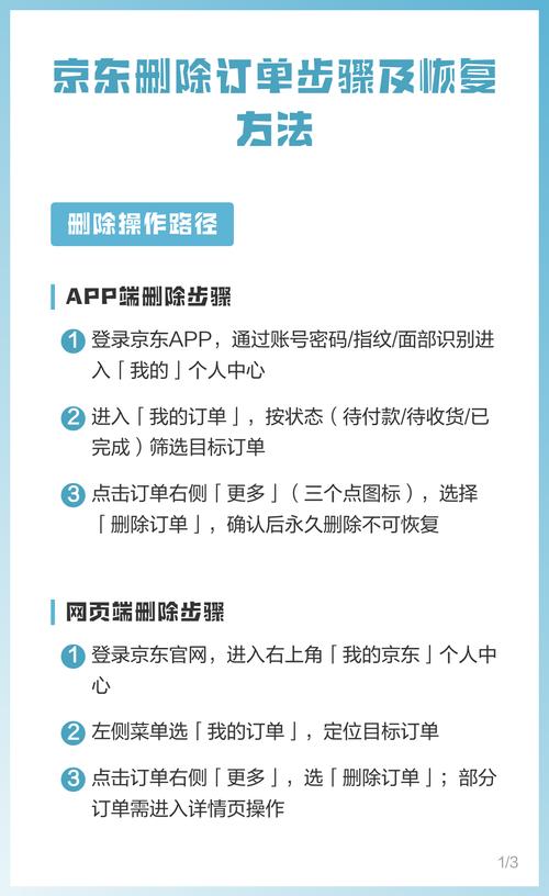 京东已完成订单怎么删除图标