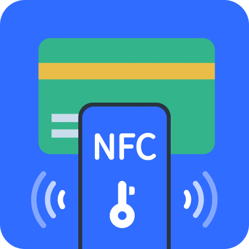 nfc门禁卡怎么开门图标