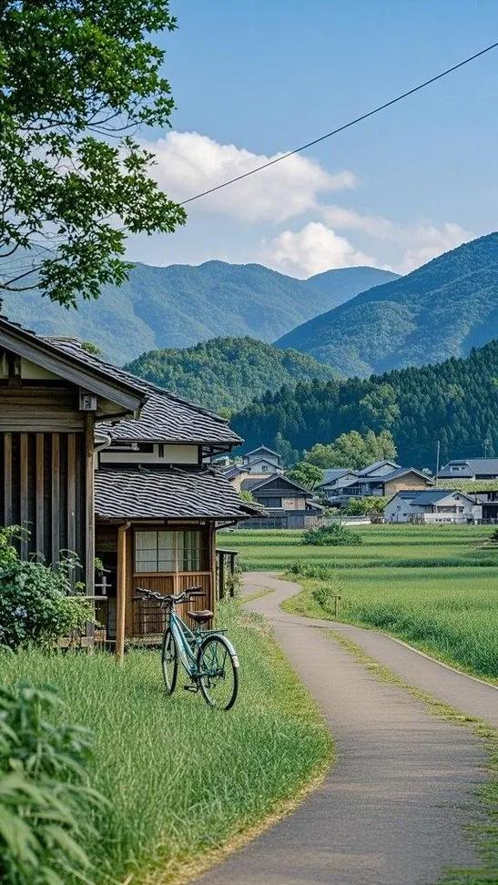 田园风光自然风景图标