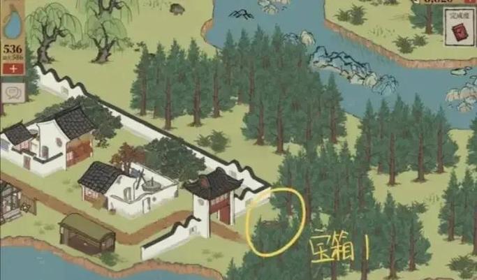 江南百景图宝箱和钥匙位置一览图标