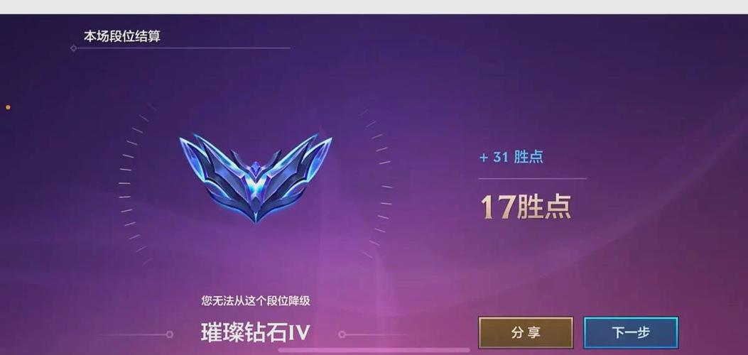 战队赛钻石以上段位可参加截图