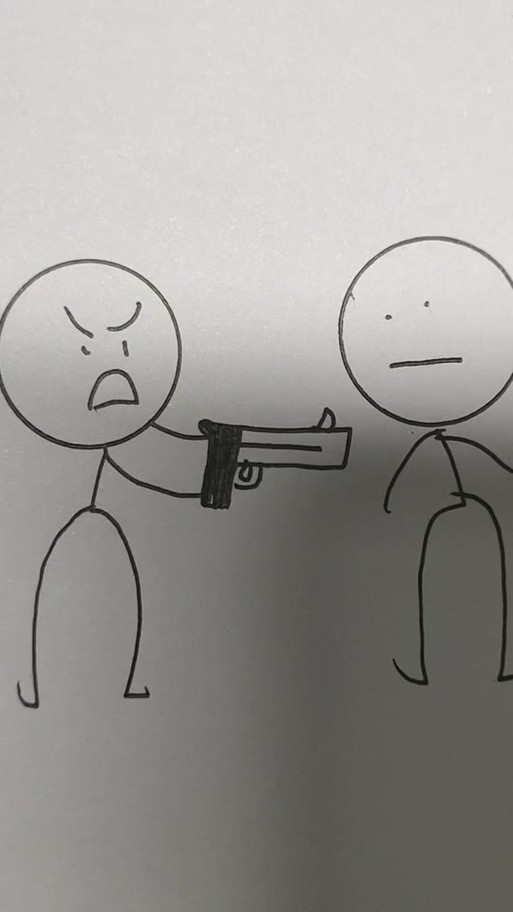 如何画火柴人的武器截图