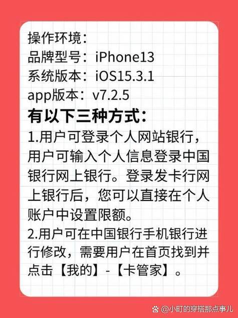 中国银行网银限额多少图标