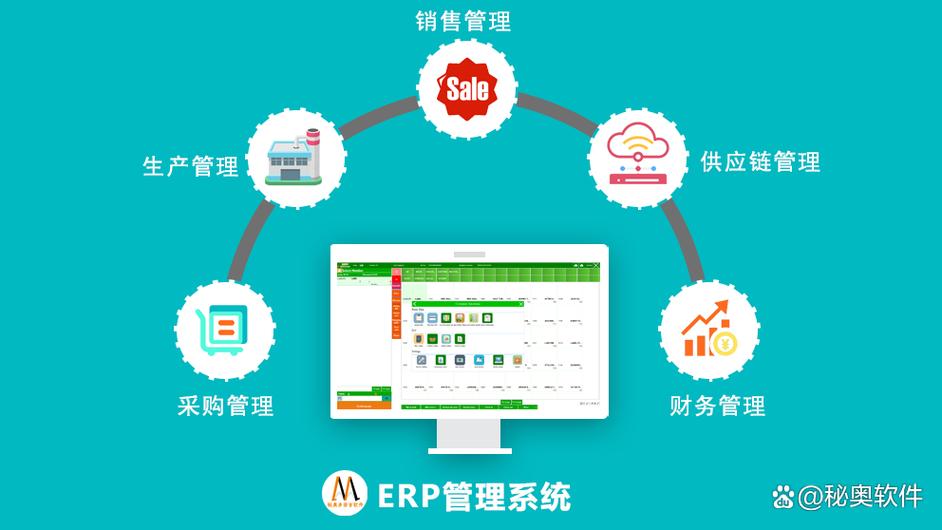 企业软件管理系统图标