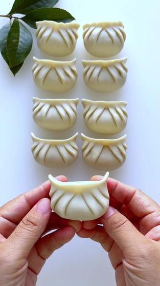 网红包饺子视频