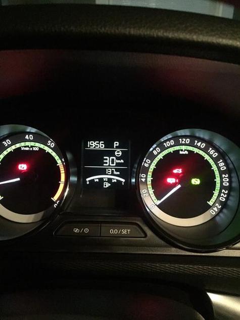 大众仪表盘30km/h闪烁截图