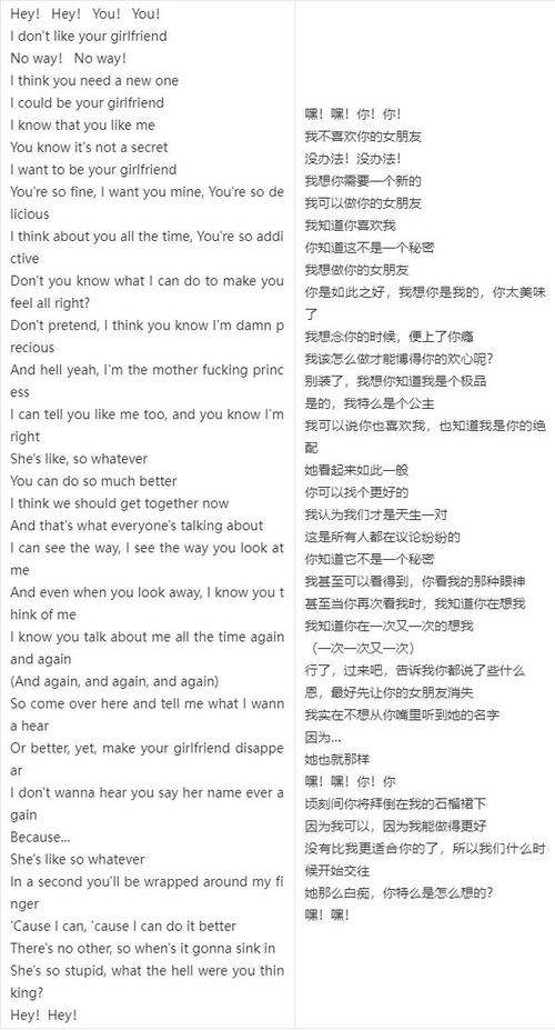 艾薇儿girlfriend歌词图标