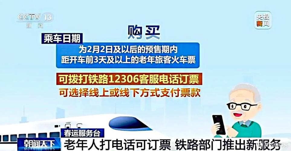 60岁以上购买火车票优惠政策截图