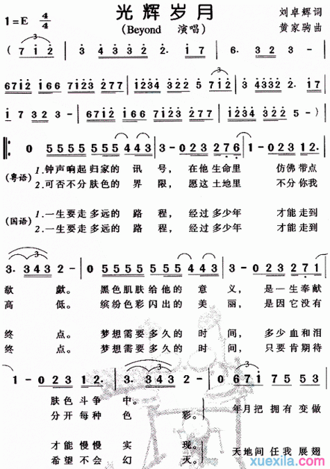 光辉岁月beyond歌词图标