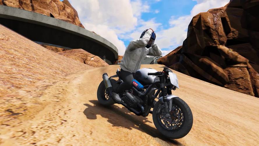 gta5骑摩托闯关的图标