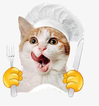 小馋猫的表情包图标
