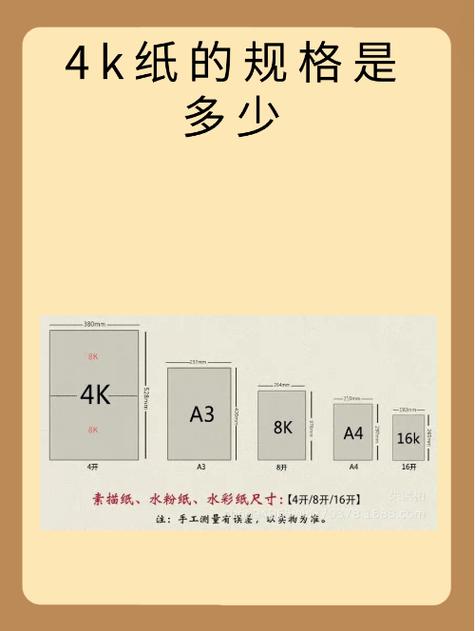 4k的纸是多大的纸图标