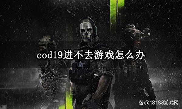 使命召唤19进不去图标