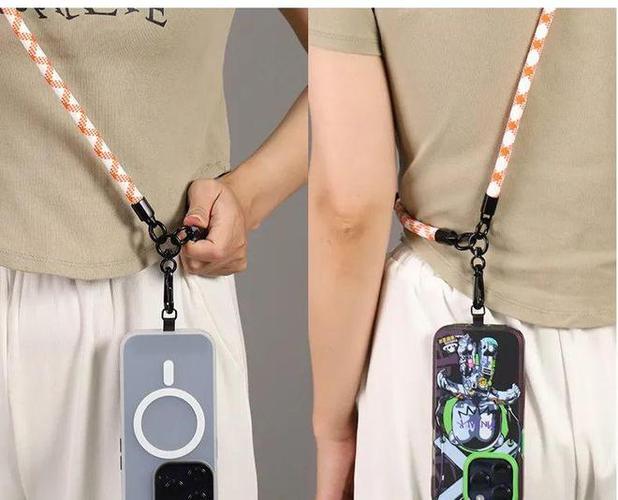 怎么穿手机挂绳图标