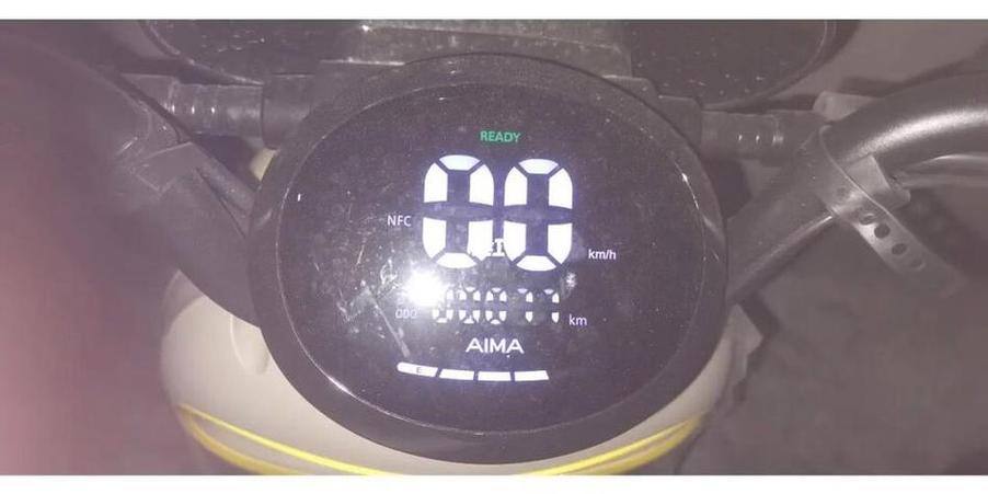爱玛电动车查看剩余电量方法图标