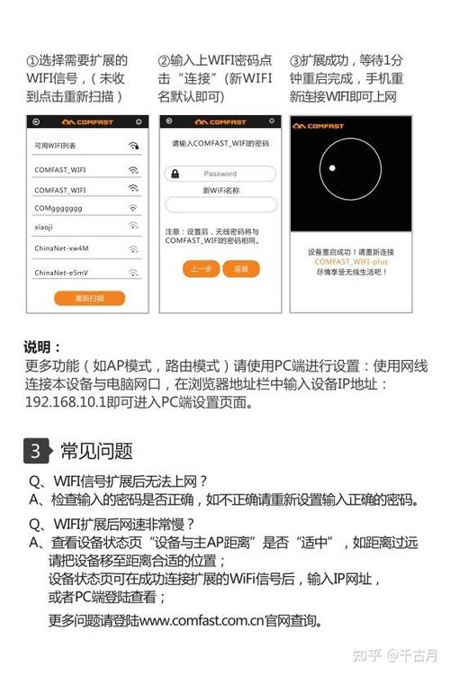 wifi放大器连接步骤图标