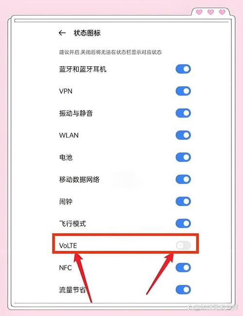 手机HD默认开启还是关闭图标